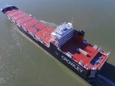 Crowley Takes Delivery of Second LNG-powered Conro Ship (USA - Florida ...