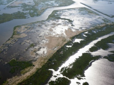 CPRA Marsh Creation Project Benefits Over 1,100 Acres Terrebonne Parish ...