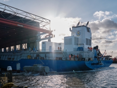 National Marine Dredging Company and Royal IHC Launch TSHD GHASHA ...